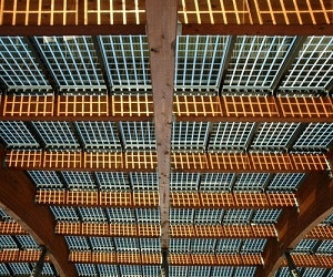 The Largest Transparent Photovoltaic Roof in the U.S. | Buildings