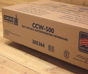 CCW-500 Hot-Applied Waterproofing Membrane | Buildings