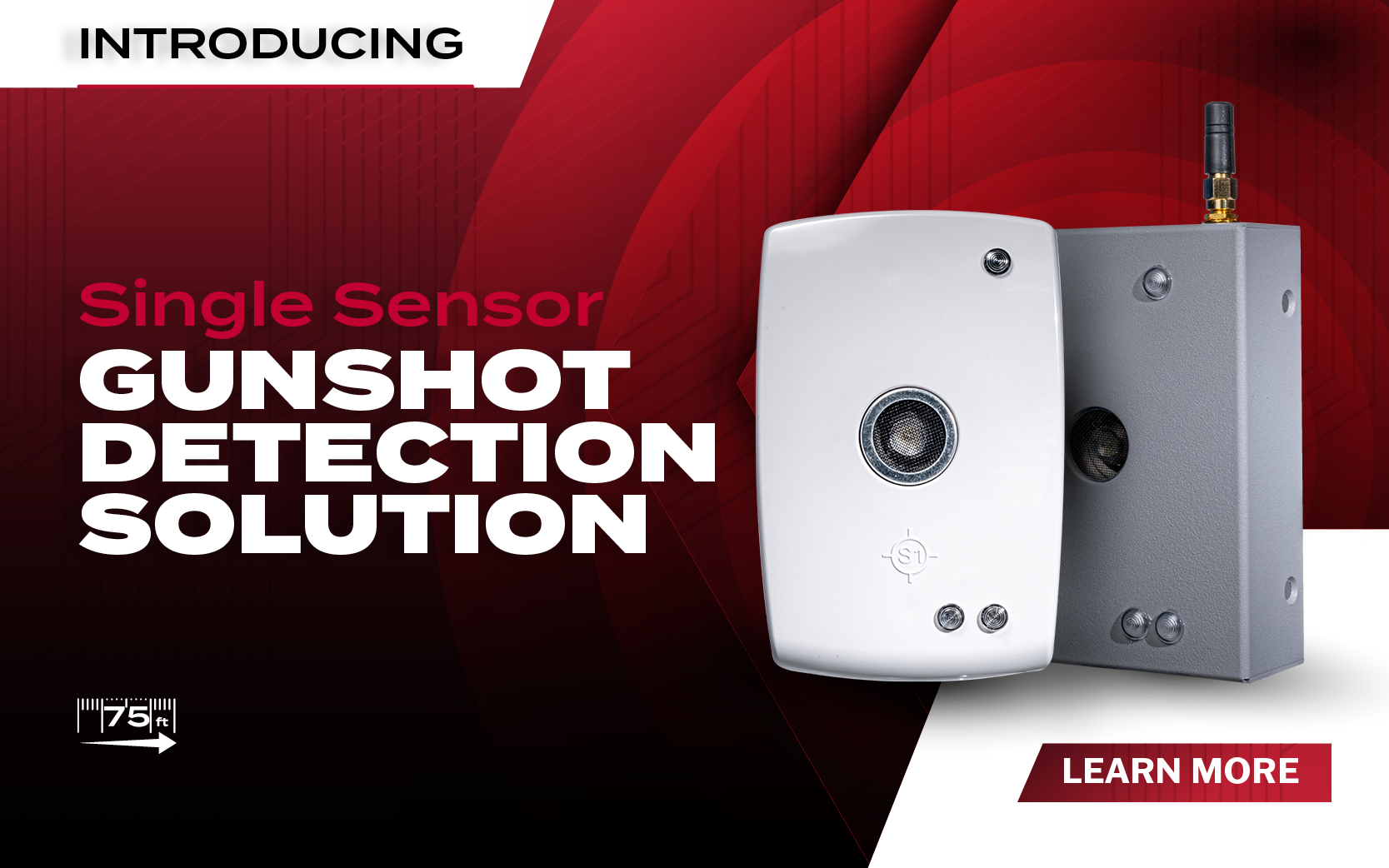 Single Sensor Gunshot Detection | Buildings