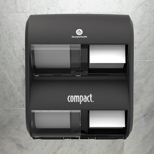 This Toilet Paper Dispenser Optimizes Maintainer Productivity, Waste ...