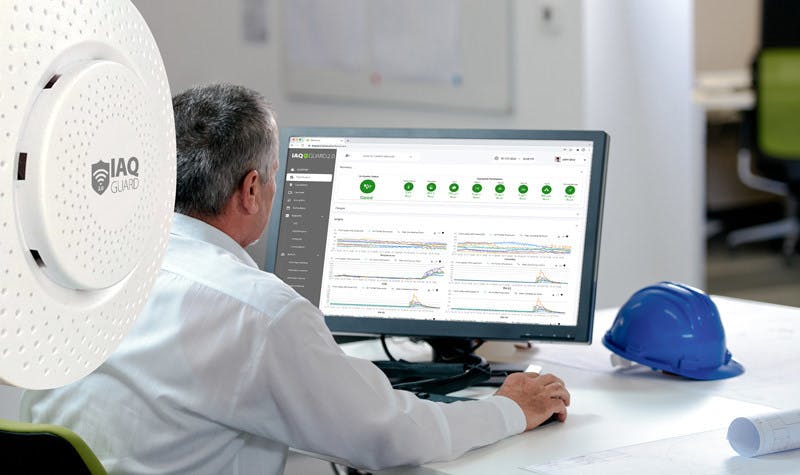 Managed IAQ platform leverages A.I. into WiFi sensors | Buildings