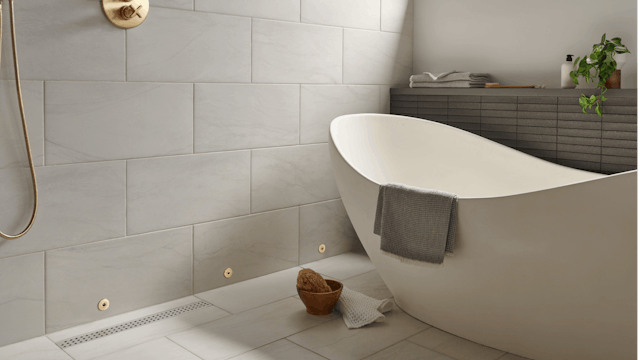 This Shower Drying System Removes Moisture to Minimize Slippery Floors ...