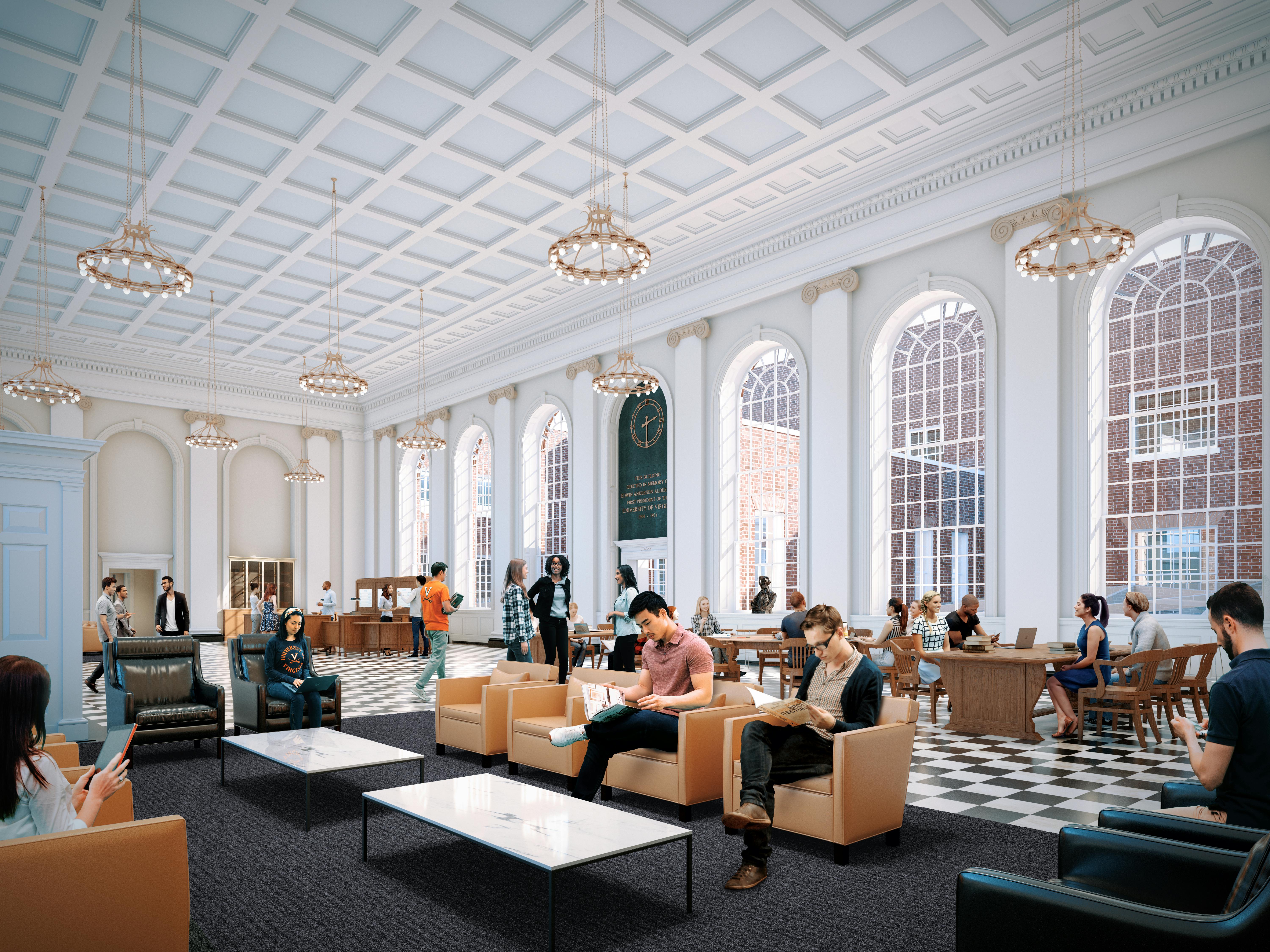 Skanska Revitalizes the historic Edgar Shannon Library at the ...
